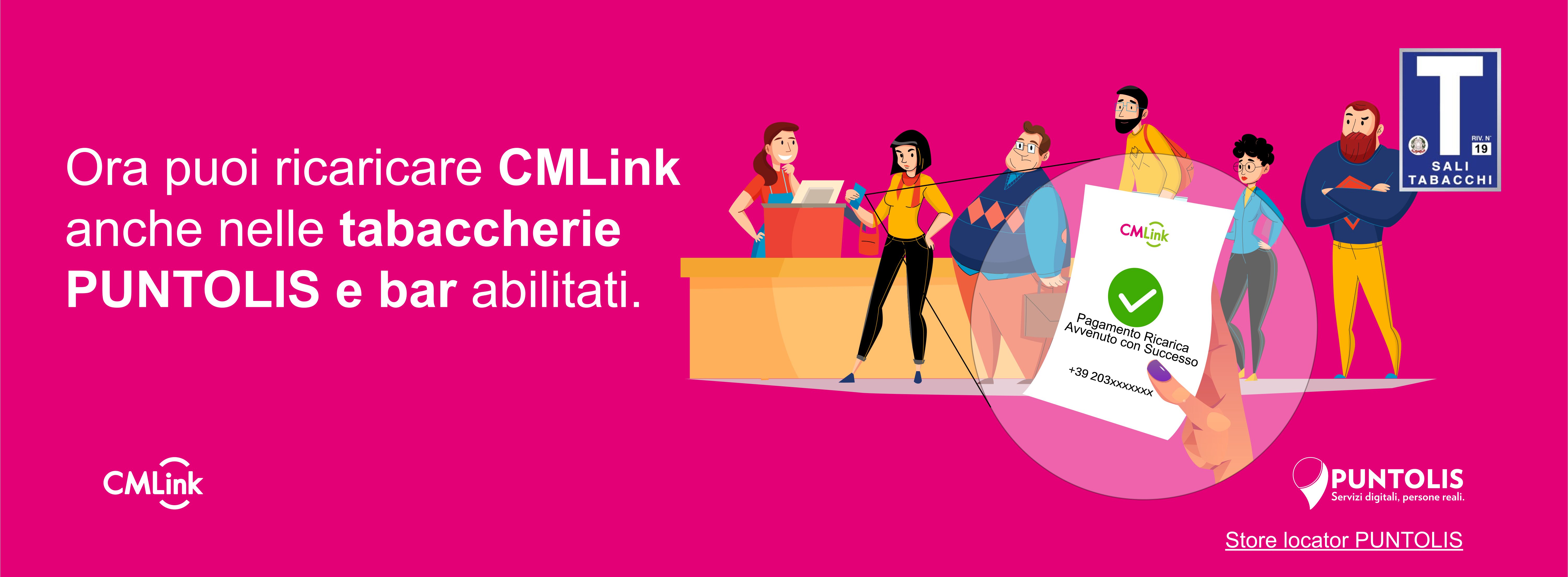 CMLink | Sim per chiamate da Italia, Eu, China e HK