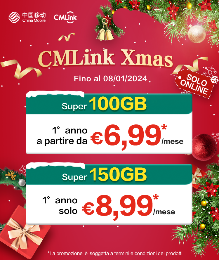 CMLink | Offerte e Promozioni Sim mobile | Piani mensili